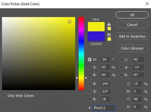 How To Change Background Color In Photoshop