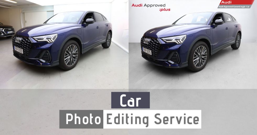 Professional Car Photo Editing Services That Increase Sales