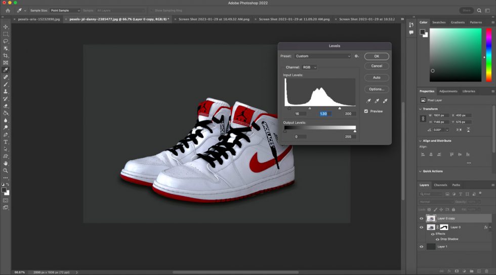 How to Add a Drop Shadow in Photoshop
